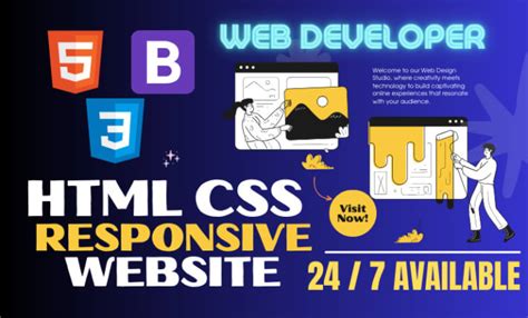 web design html css responsive website bootstrap website by haider sultan07 fiverr
