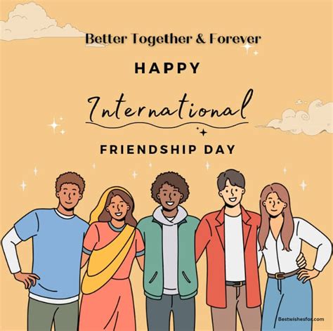 International Friendship Day 2023 Wishes Quotes Best Wishes