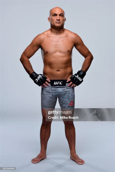 Bj Penn Poses For A Portrait During A Ufc Photo Session On December