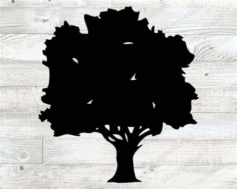 Oak Tree Svg Oak Svg Cut File For Cricut