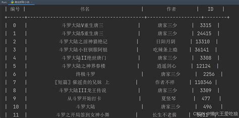 手把手教你使用python网络爬虫下载一本小说（附源码） Python爬虫实战python下载小说 Csdn博客
