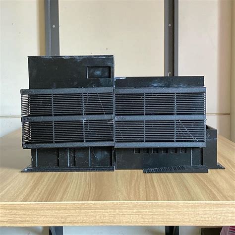 Meshlab 3d Printed Architectural Model First Try
