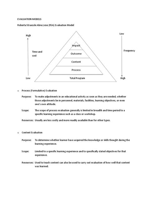 Evaluation Models Evaluation Expert