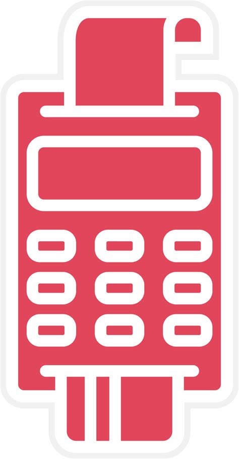 Pos Terminal Icon Style 7243578 Vector Art At Vecteezy