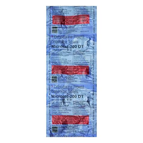 Microcef 200 Dt Tablet Uses Side Effects Price Apollo Pharmacy