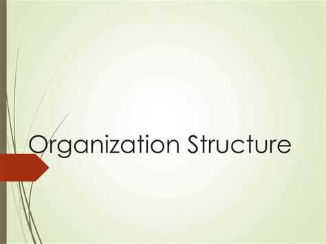 Solution Orgn Structure Studypool