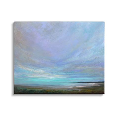 Stupell Industries Vast Panoramic Sky Horizon Painting Gallery Wrapped