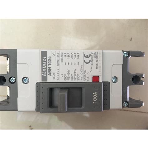 Cầu Dao Tự động Cb 2p 100a Ls [Ảnh Thật] [có Sẵn] Shopee Việt Nam