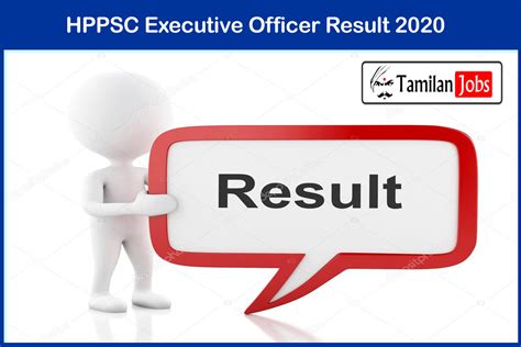 HPPSC Executive Officer Result 2021 Out Cut Off Merit List At Hppsc Hp Gov In Tamilan Jobs