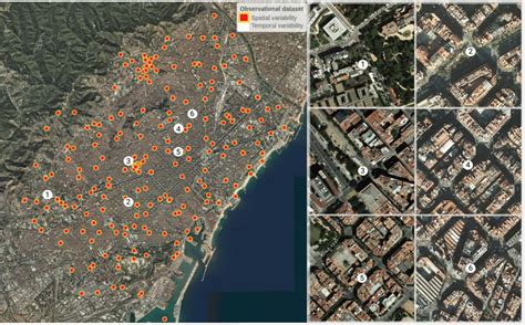 Passive Dosimeter And Monitoring Site Locations Used In The Evaluation