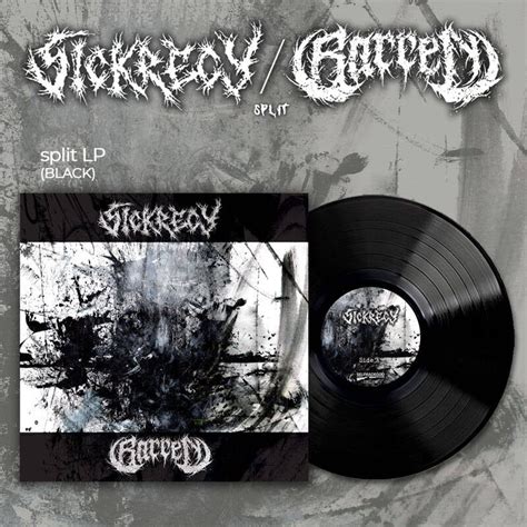 Sickrecy Barren Split Lp Denihil Records