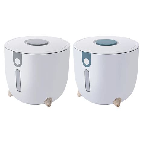 5kg 방습 기밀 쌀 저장 용기 주방 건조 식품 밀가루 저장 통 밀봉 캔보틀 잼병 And 상자 Aliexpress