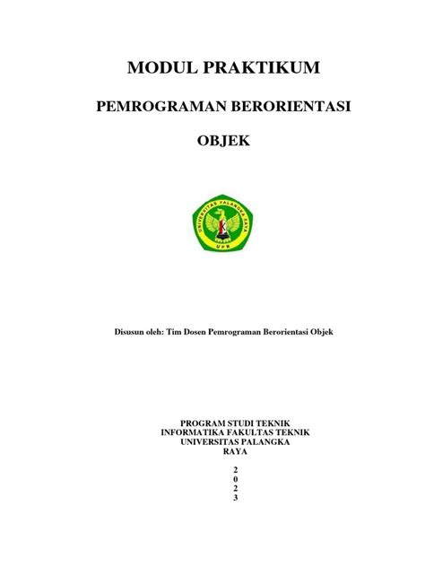 Modul Pbo 2023 Pdf