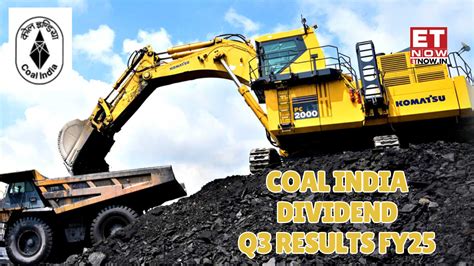 Coal India Dividend 2025 Q3 Results Announcement Has Good News For Shareholders Quarterly