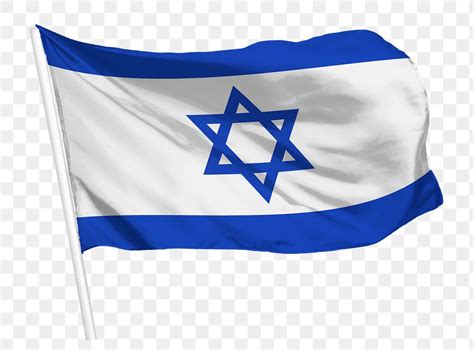 Israel Flag Png Waving National Free Png Rawpixel