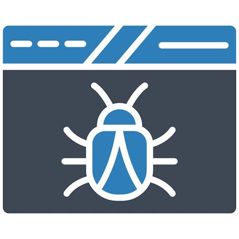 Premium Vector Website Bug Vector Illustration Style