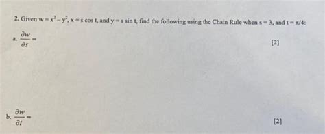Solved 1 Compute The Directional Derivative Of