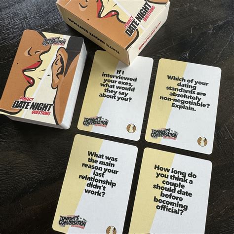 Tonights Conversation Cards Date Night Edition Ace Metaphor