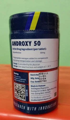 Grade Highest Grade Api Androxy 50mg Tablets For Muscle Building As