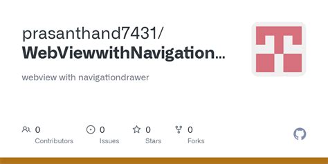 Github Prasanthand7431webviewwithnavigationdrawer Webview With