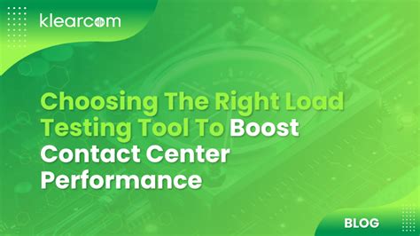 Choosing The Right Load Testing Tool