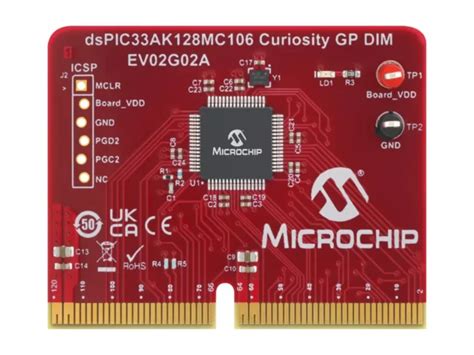 200 Mhz Microchip Dspic33a 32 Bit Digital Signal Controller Offers Double Precision Fpu High