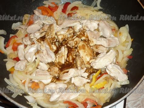 Курица по-тайски с овощами: 8 фото в рецепте