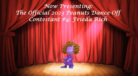 The 2023 Peanuts Dance Off Contestant 4 Frieda By Heatherlovescb On Deviantart
