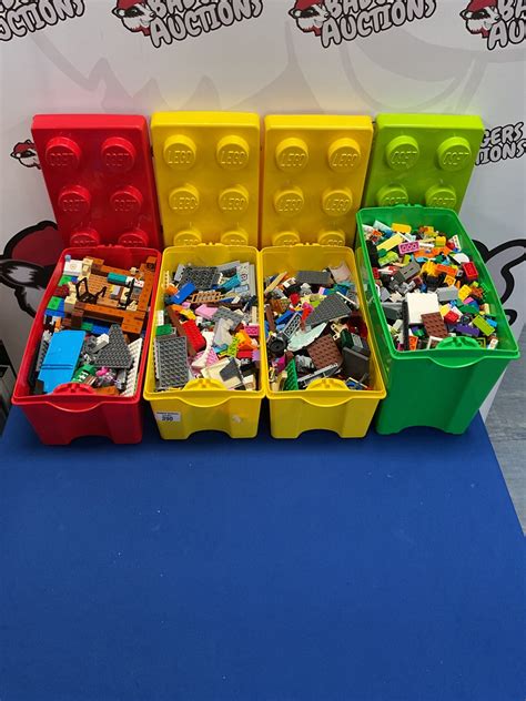 Four Boxes Of Mixed Lego Badgers Auctions