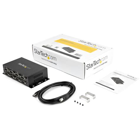 Startech Port Usb Serial Hub Usb To Db Rs Serial Adapter Hub At Mighty Ape Nz