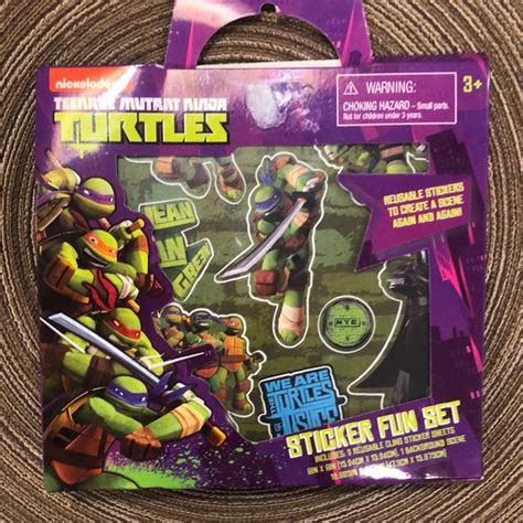 Marvel Design Teenage Mutant Ninja Turtles Sticker Fun Pack Poshmark