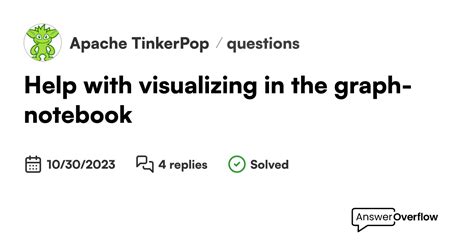 Help With Visualizing In The Graph Notebook Apache Tinkerpop