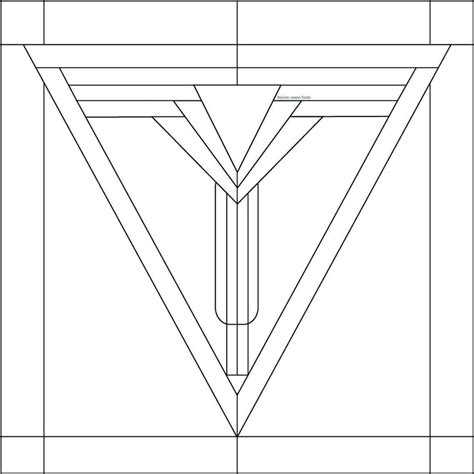 Art Deco Leadlight Pattern Etsy