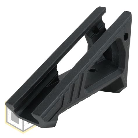 Afg Stubby Picatinny Rail Angled Foregrip Easy Fit Black Black
