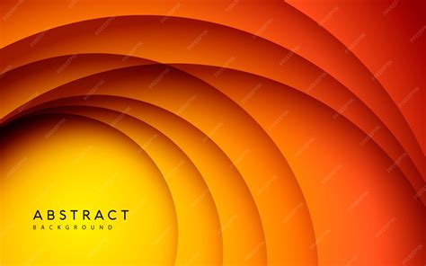 Premium Vector Gradient Background Abstract Circle Papercut Smooth