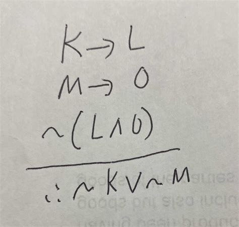 solved use rules of ﻿inferences on ﻿logic and valid forms of