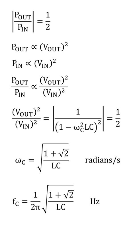Cutoff Wavelength Equation
