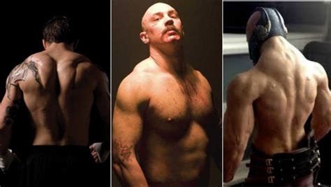 Tom Hardy Trainiert Für Bane The Dark Knight Rises Bane Rolle Hatte