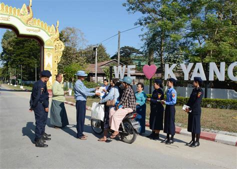 ကြံခင်းမြို့၌ ဒို့အတူတူမဲပေးကြမယ် ရွေးကောက်ပွဲလှုံ့ဆော်ရေး လက်ကမ