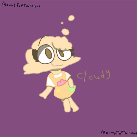 My Dandys World Oc Cloudy By Moondropraincloud On Deviantart