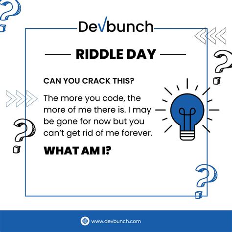 Devbunch Private Limited On Linkedin Riddles Riddle Programming Software Engineering