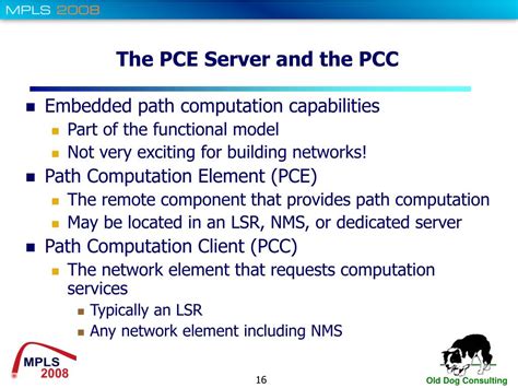 Ppt Path Computation Element Pce Adrian Farrel Old Dog Consulting