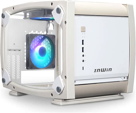 Inwin Explorer Mini Itx Computer Case 3x Inwin Al120 Fans Included