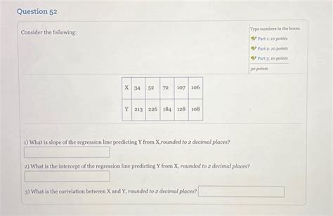 Solved Consider The Following Type Numbers In The Part Chegg Com