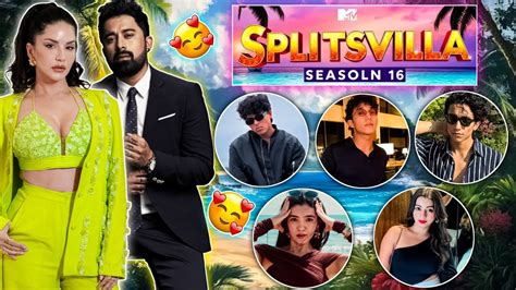 Splitsvilla 16 All Contestants Splitsvilla 16 Confirm Contestants