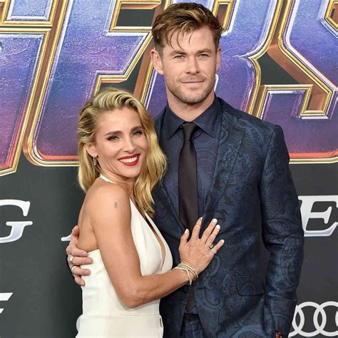 Chris Hemsworth Familie Chris Hemsworth Elsa Pataky Welcome New