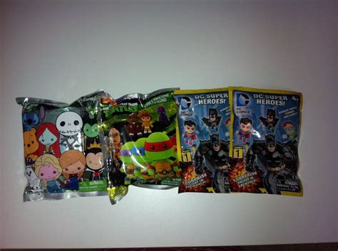 Dc Superhero And Disney And Tmnt Keyring Blind Bags Tmnt Blind Bags