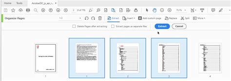 Solved How To Extract Or Save Selected Pages To A New Pdf Adobe