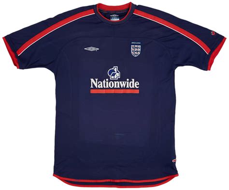 2001 02 England Umbro Training Shirt 410 Xl