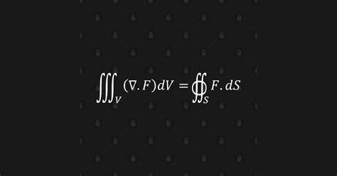 Divergence Theorem Equation Differential Calculus And Math